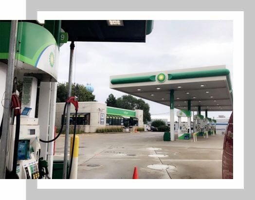 Gas Station Canopy Lighting Chicago IL | Led Gas Station Light